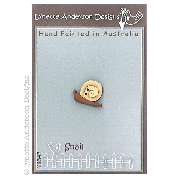 Snail Button – Lynette Anderson Designs