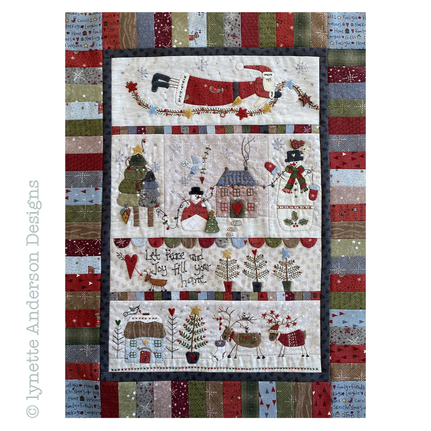 Peace and Joy - Pattern Set with Hand Painted Buttons – Lynette ...