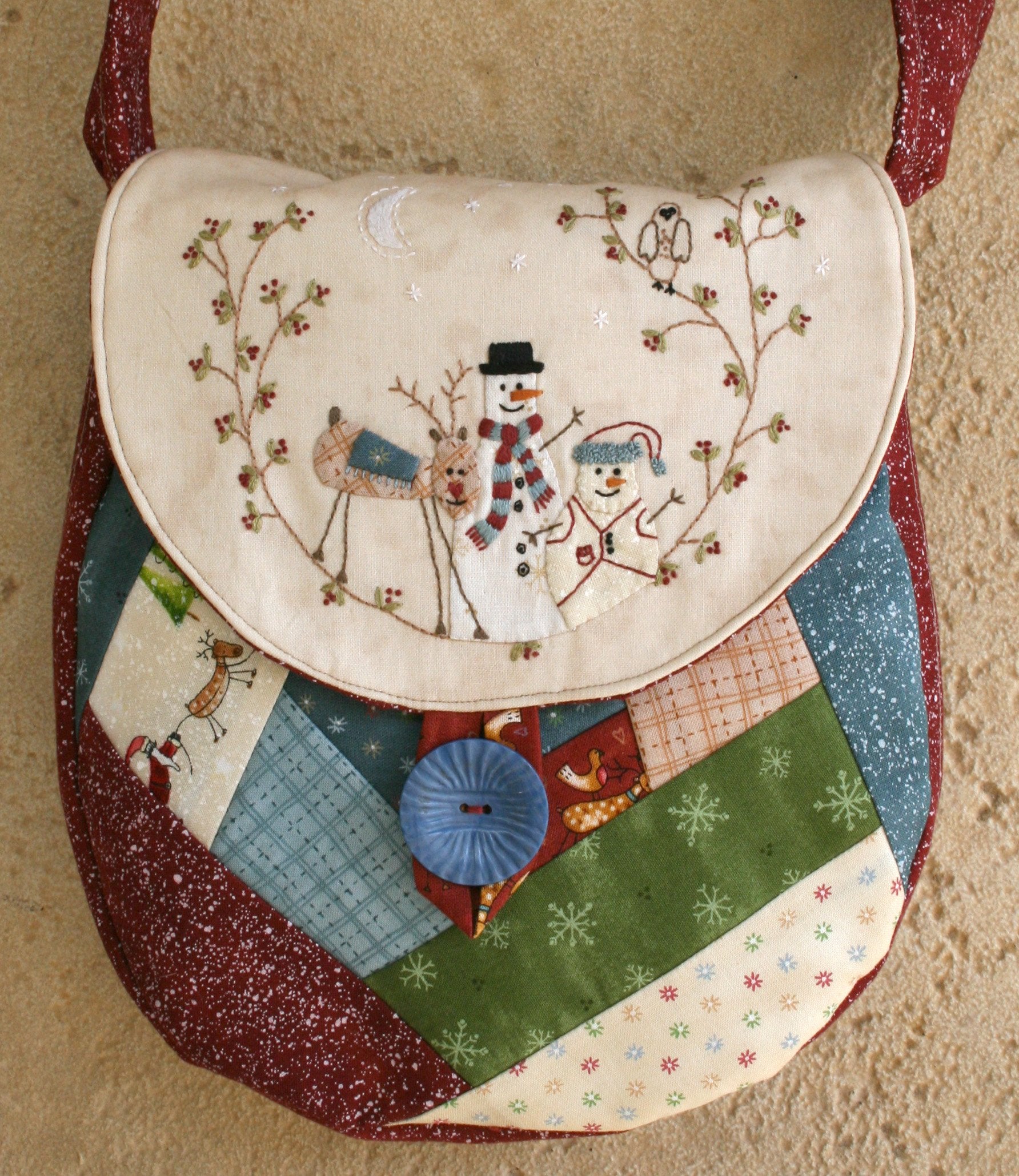 Snowfriends Bag - Pattern – Lynette Anderson Designs