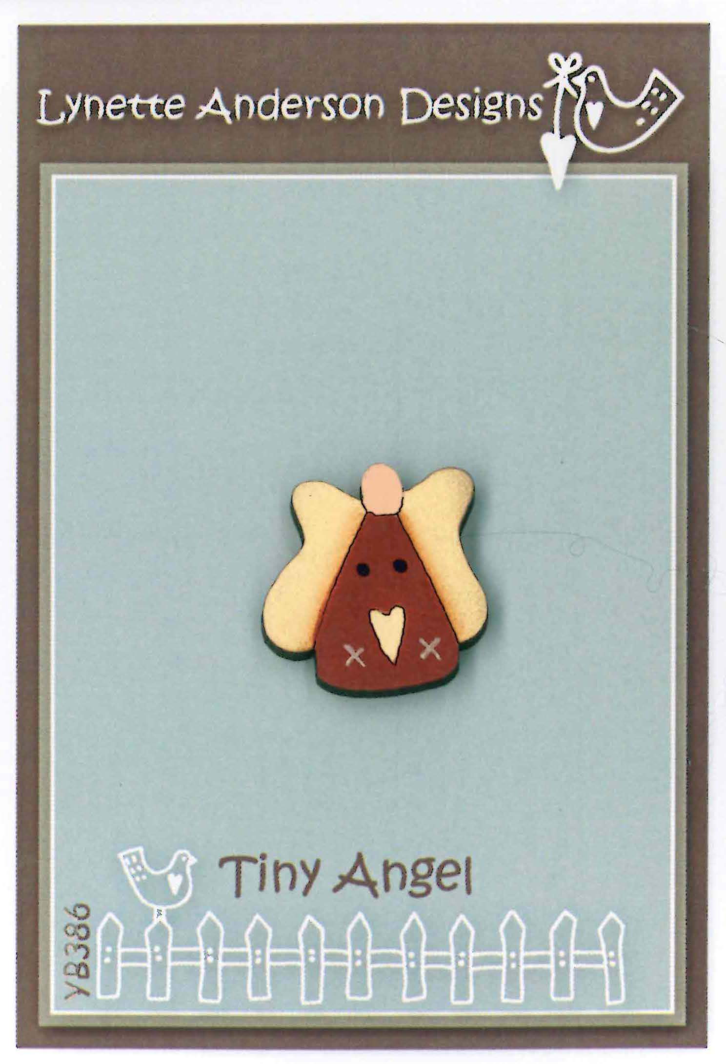 Tiny Angel Button – Lynette Anderson Designs